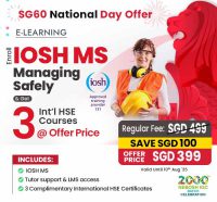 IOSH Course in Singapore | IOSH Managing Safely Course Training in Singapore