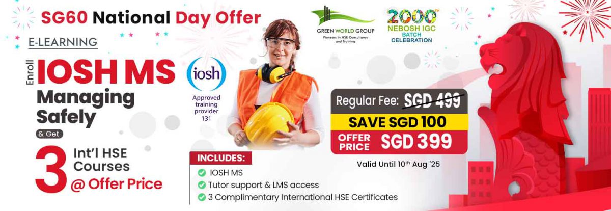IOSH Course in Singapore | IOSH Managing Safely Course Training in Singapore